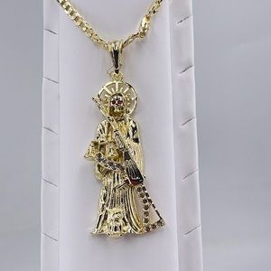 Accessories | The Grim Reaper And Chain Gold Plated | Poshmark